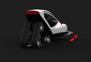 Check out the Futuristic Snow Crawler Concept Snowmobile by Michal ...