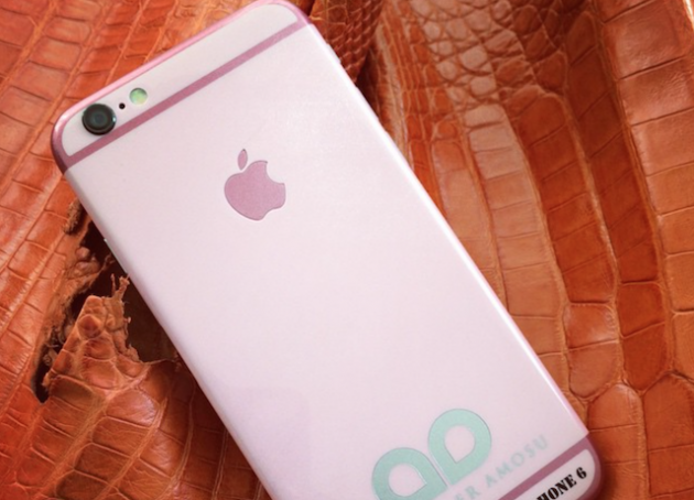 The World's First Pink iPhone 6 is Designed by Alexander Amosu - Worthly