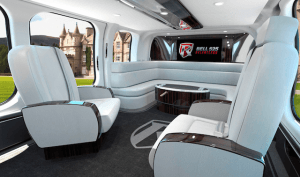 The Bell 525 Relentless Helicopter Cabin Is Spectacular