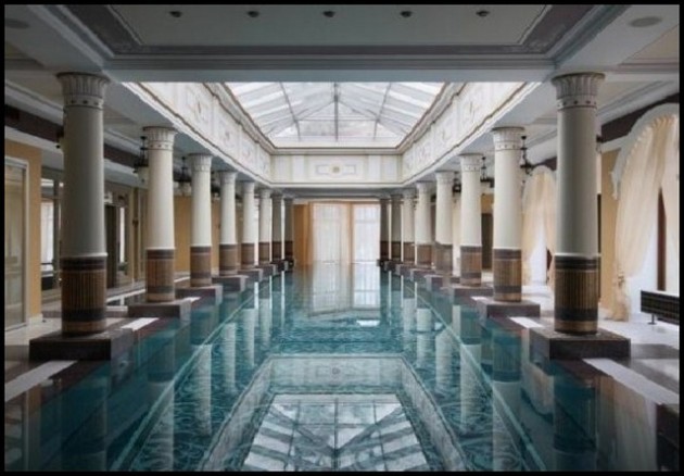 15 Indoor Pools That Only The Super Rich Will Swim In