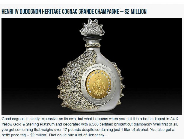 The Most Expensive Bottles of Liquor in the Entire World