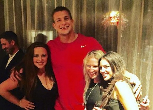 Rob Gronkowski Parties at Mohegan Sun During Patriots Bye Week