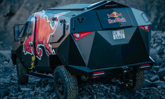 Red Bull Modifies a Land Rover to Make an Insane Party Van - Worthly