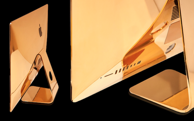 For Over $14,300 Dollars You Can Now Buy A 24-Karat Gold Apple iMac