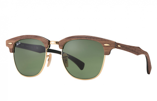 Ray-Ban Gives The Classic Clubmaster a Wooden Makeover