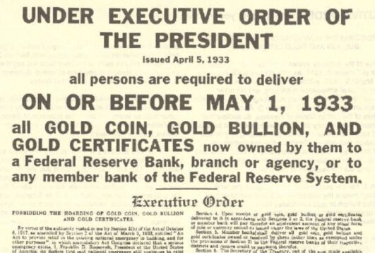 What Changed When America Banned Private Gold In 1933 - Worthly